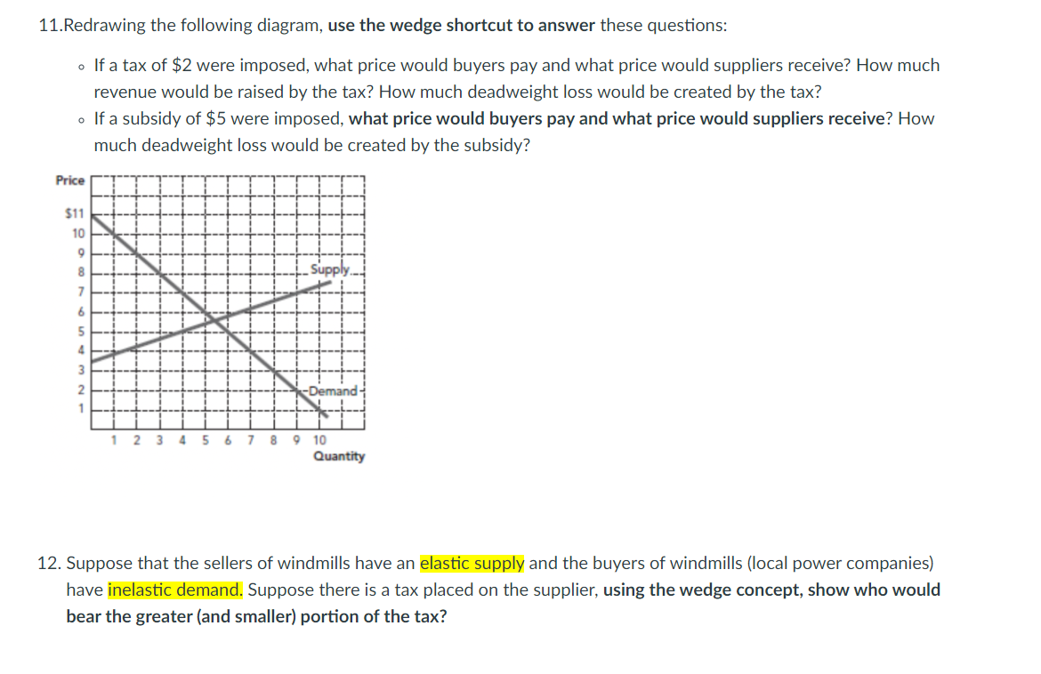 Solved 11.Redrawing the following diagram, use the wedge | Chegg.com