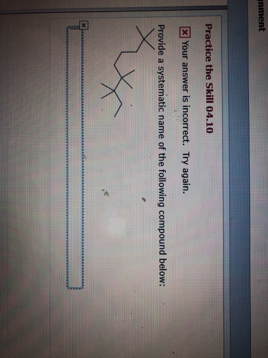 Solved nment Practice the Skill 04.10 [23 Your answer is | Chegg.com