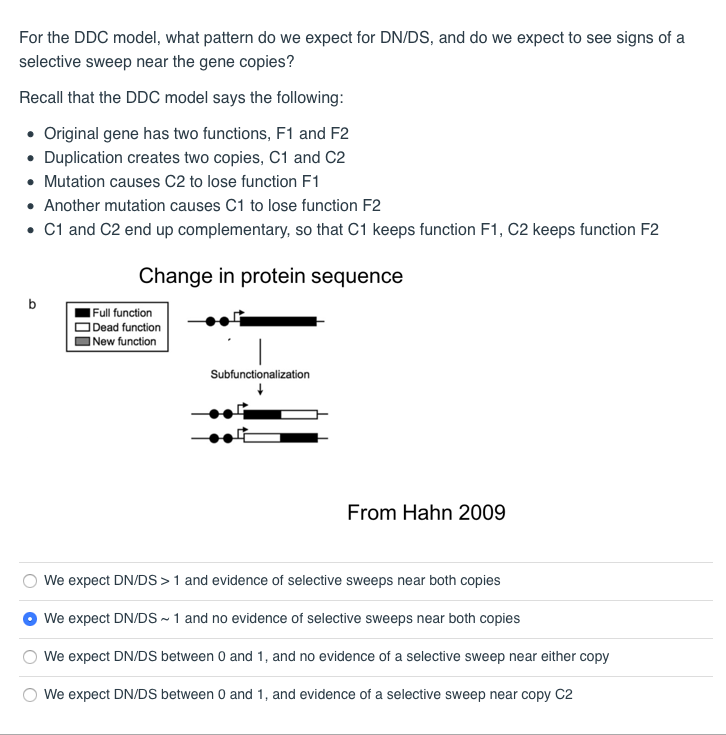 Solved For the DDC model, what pattern do we expect for | Chegg.com