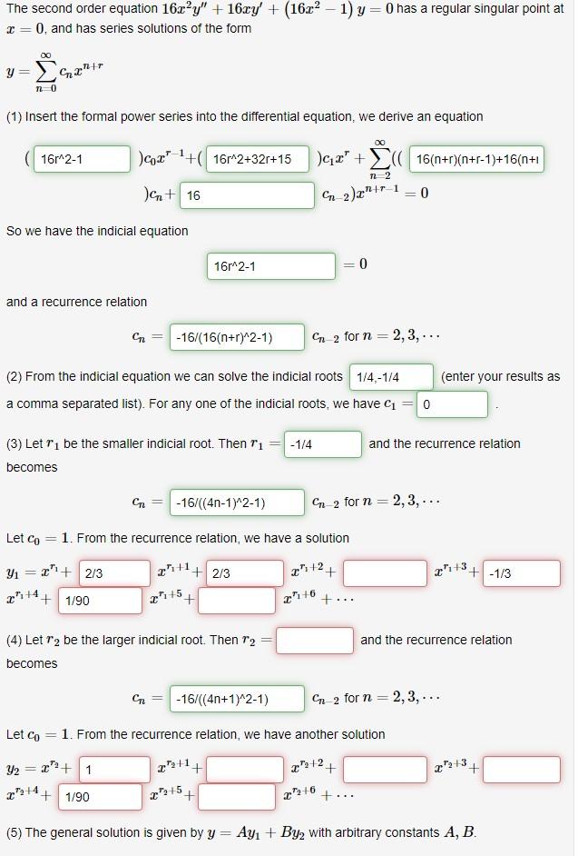Solved Hello can someone help me with the remaining parts to | Chegg.com