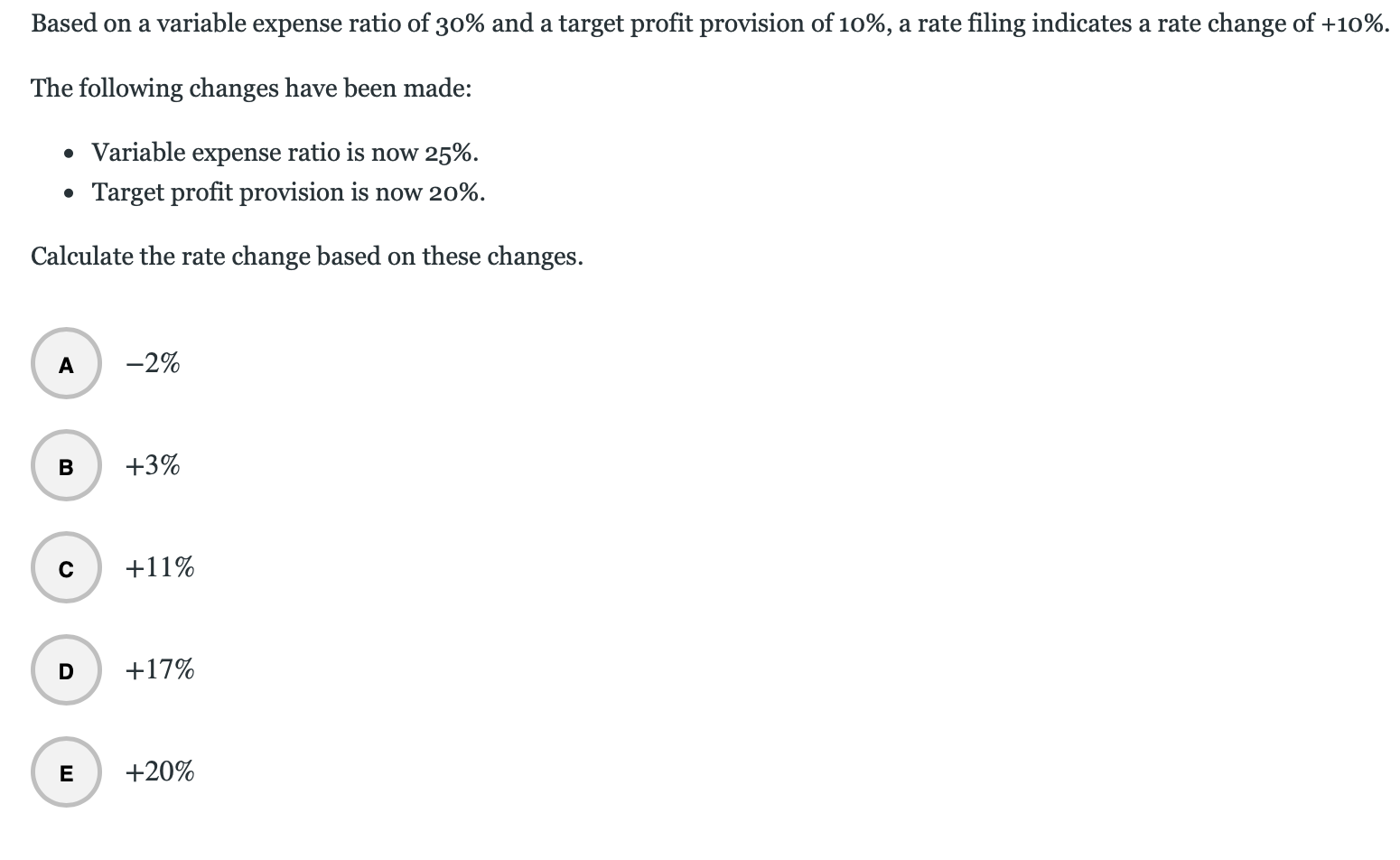 Solved Based on a variable expense ratio of 30% and a target | Chegg.com