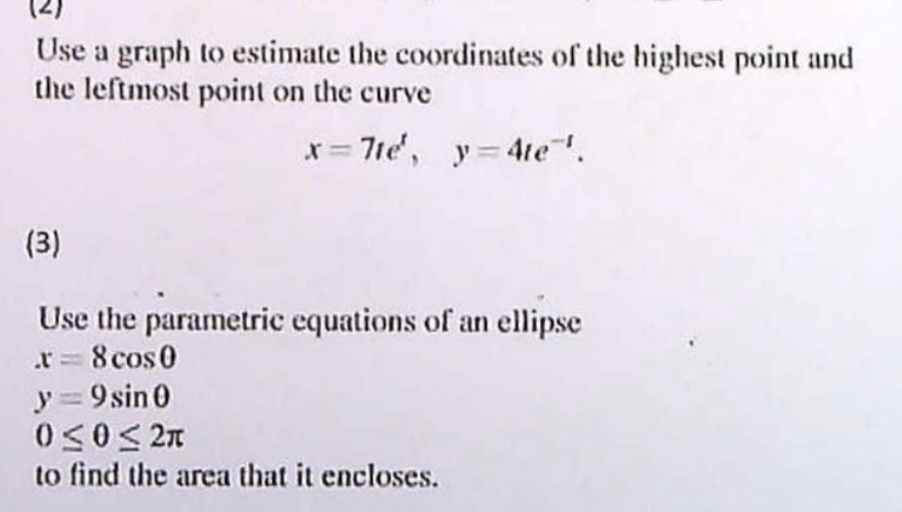 Solved Use a graph to estimate the coordinates of the | Chegg.com
