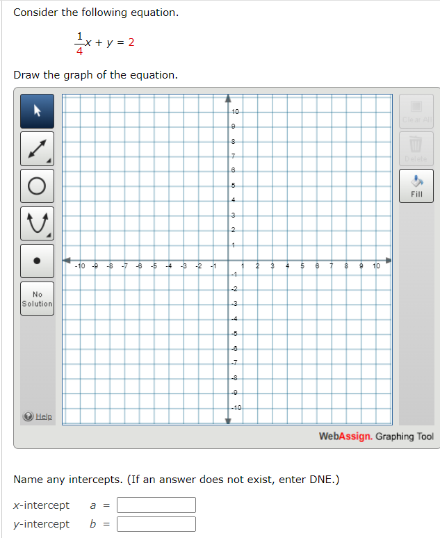 Solved Consider the following equation. 41x+y=2 Draw the | Chegg.com Solved Consider the following equation. 41x+y=2 Draw the | Chegg.com