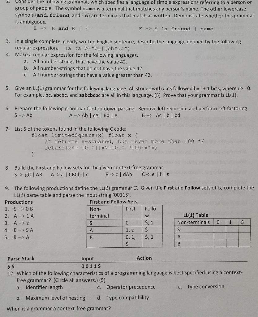 Solved I want to know question number 3 . I would be | Chegg.com