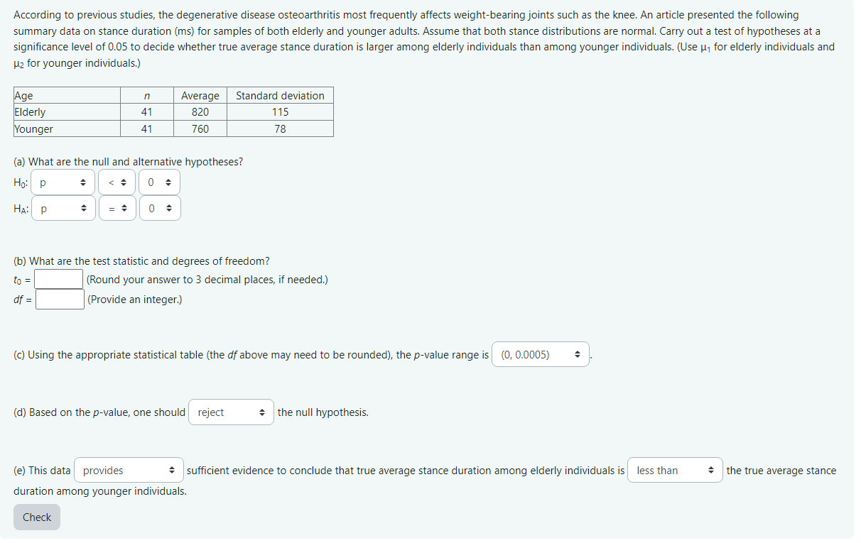 Solved According to previous studies, the degenerative | Chegg.com
