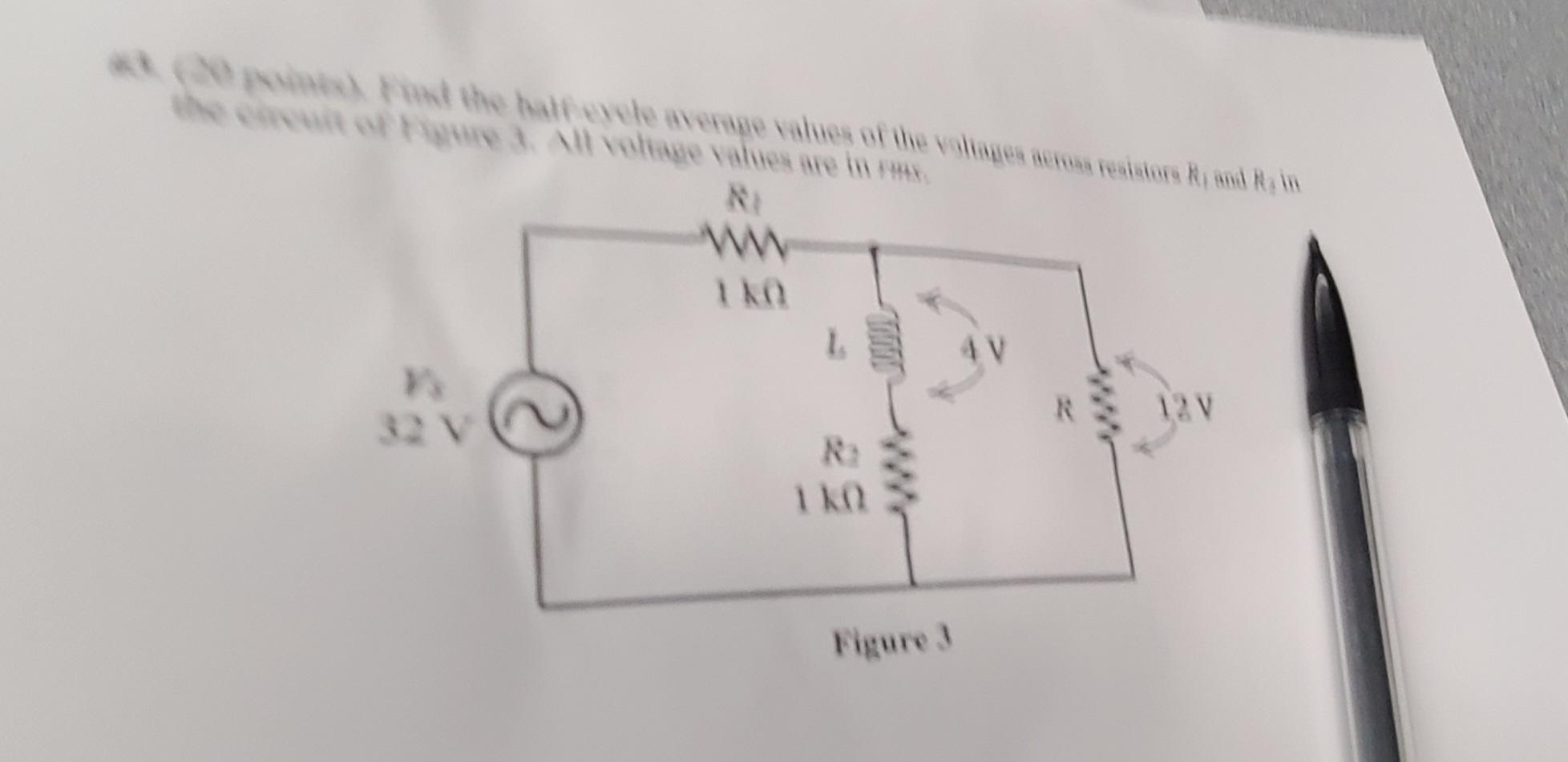 Solved Find the Half cycle average value of the voltage | Chegg.com