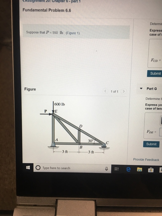 Solved ASsighment 20: Chapter 6-part Fundamental Problem 6.6 | Chegg.com