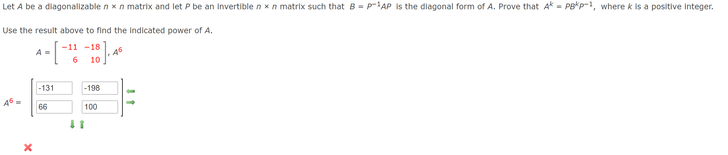 Solved Let A be a diagonalizable n x n matrix and let P be | Chegg.com