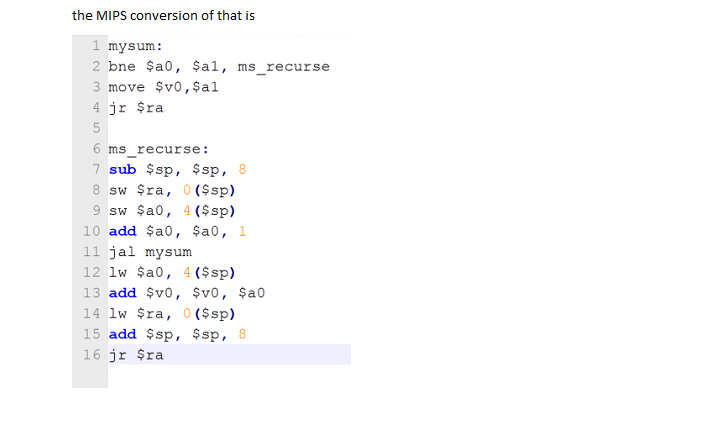 Solved Recursion Now we're going to make a recursive | Chegg.com
