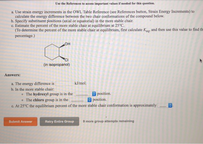 Use the References to access important values if | Chegg.com
