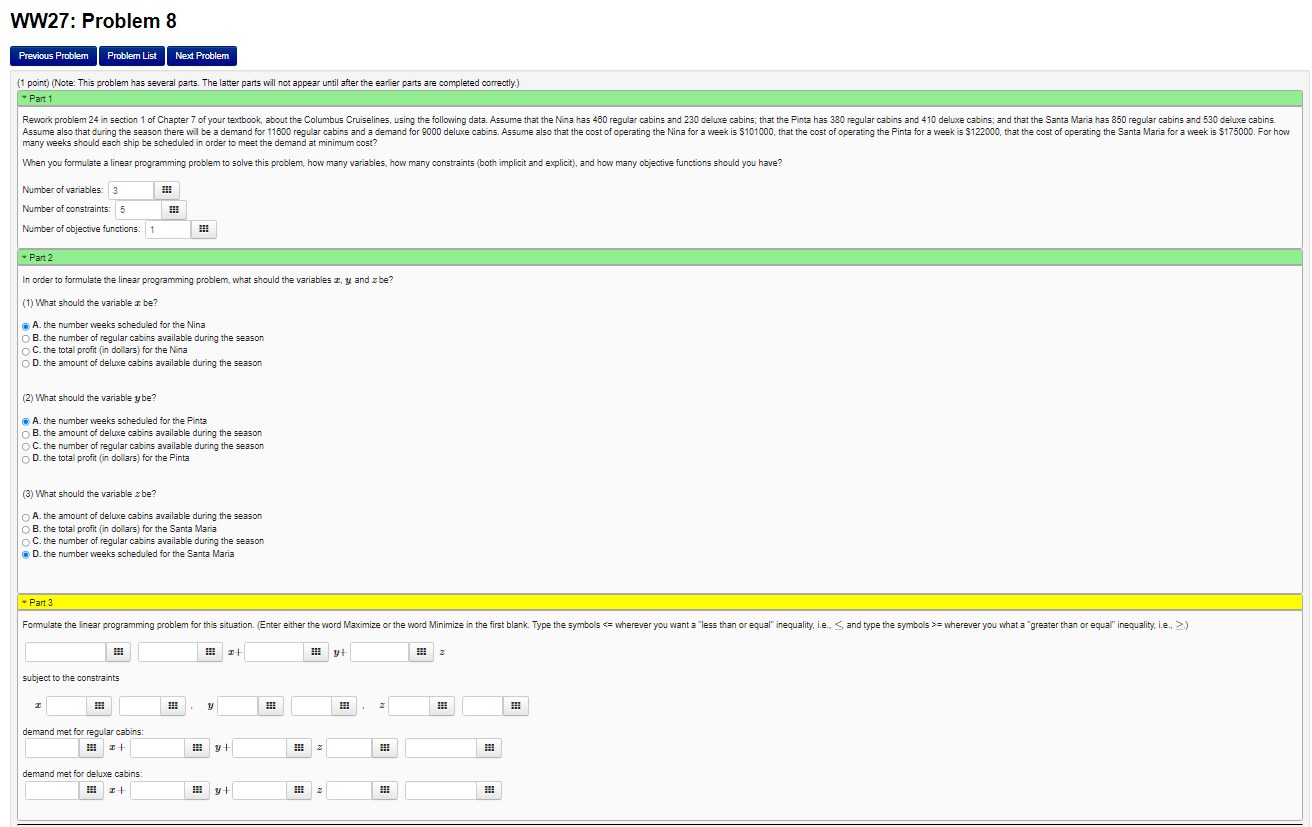 Solved WW27: Problem 8 Previous Problem Problemn List Next | Chegg.com