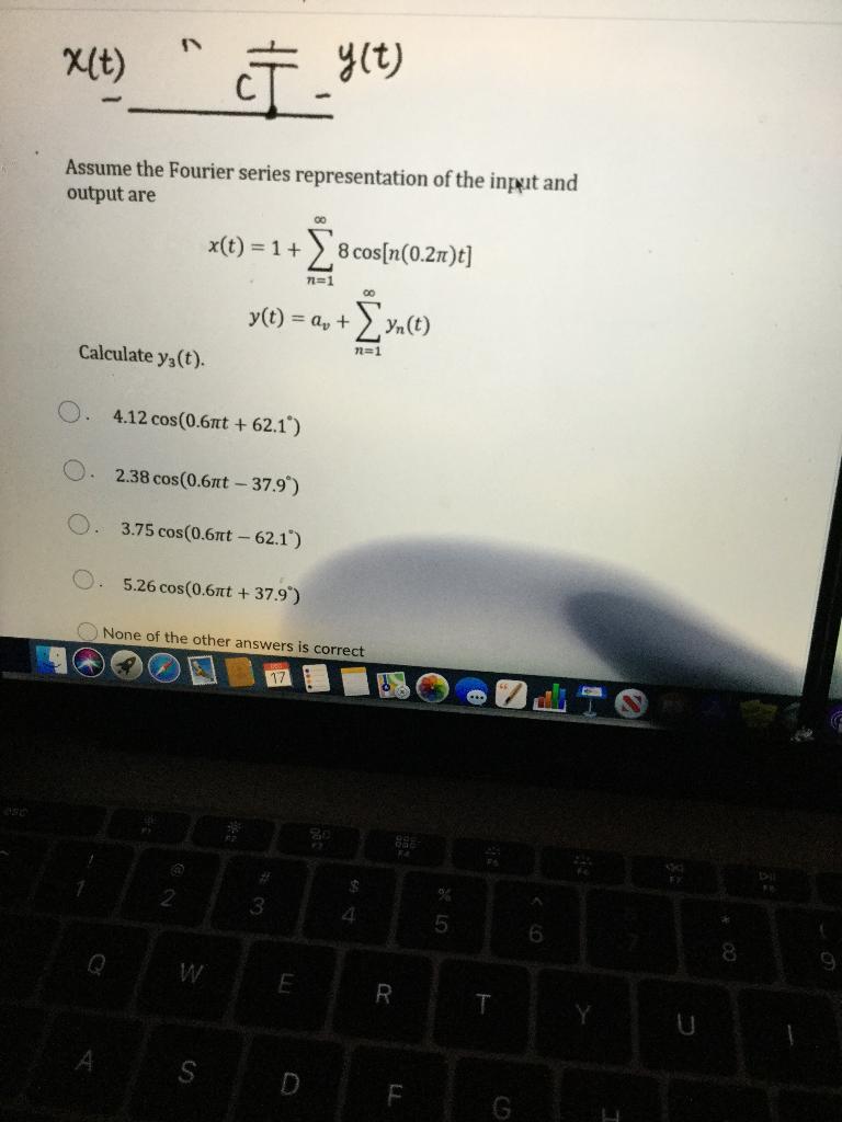 Solved Question 8 (1 point) Consider the following circuit | Chegg.com