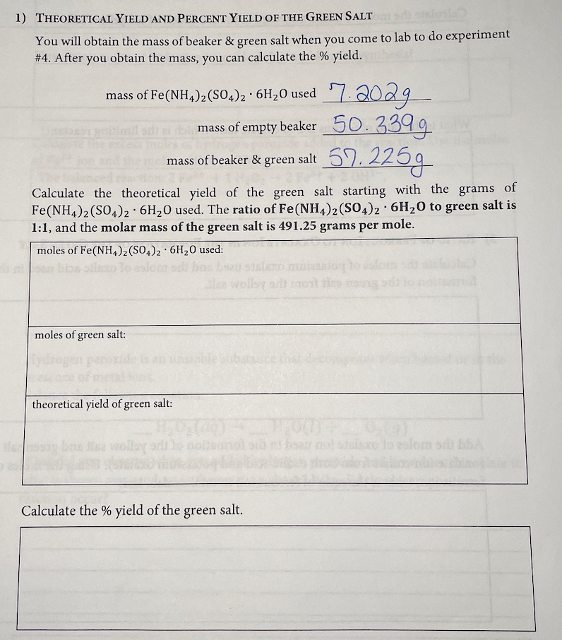 Solved Please explain how to solve for the moles and | Chegg.com
