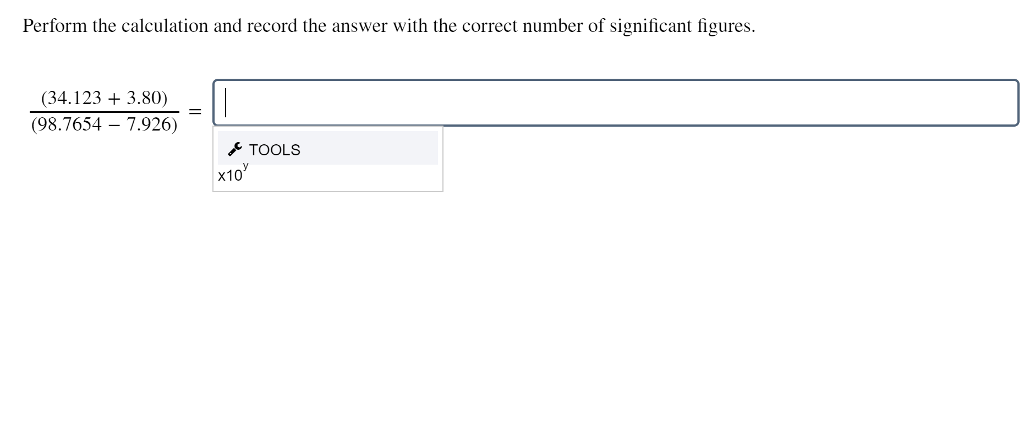 Solved Perform the calculation and record the answer with | Chegg.com Solved Perform the calculation and record the answer with | Chegg.com