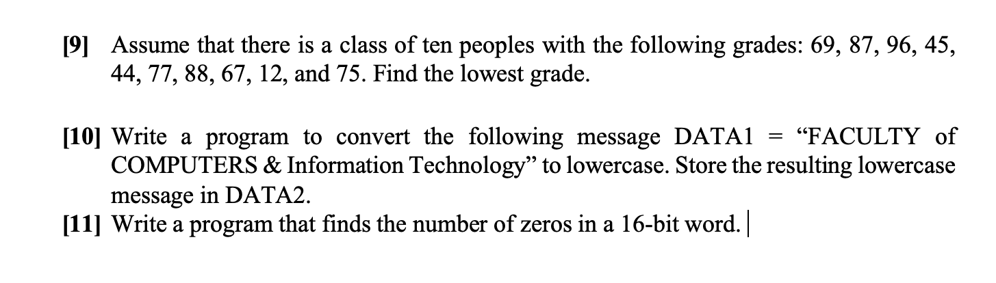 Solved [9] Assume that there is a class of ten peoples with | Chegg.com