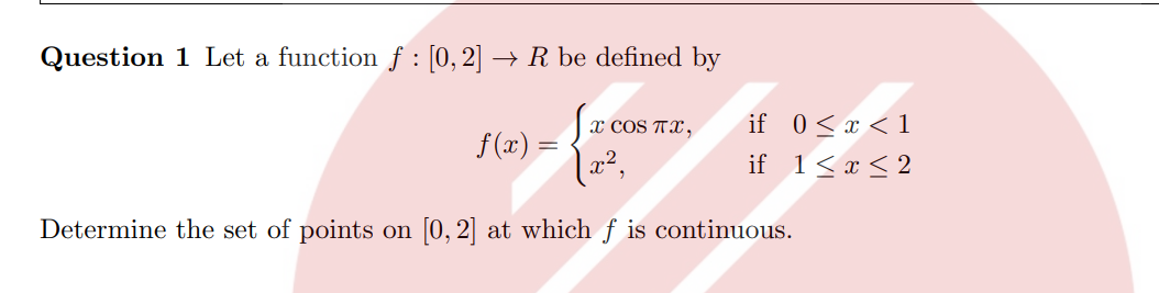 Solved REAL ANALYSISPlease mention the steps and axioms used | Chegg.com