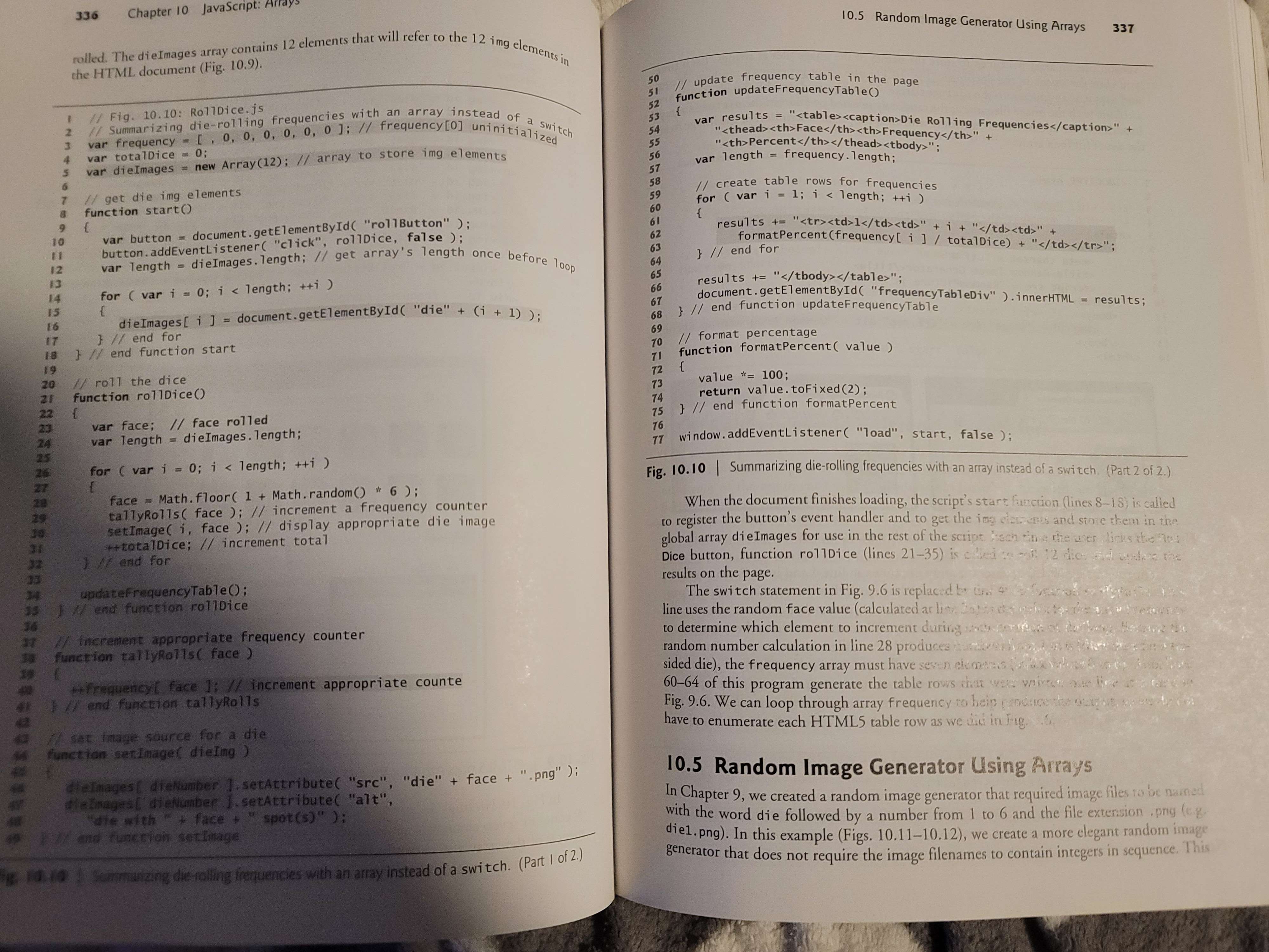 Solved Fig 10.9 & 10.10, & the Style file (Code Examples | Chegg.com