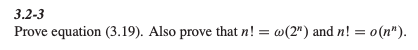 Solved 3.2-3. Equation 3.18 in the book. The reason it will | Chegg.com