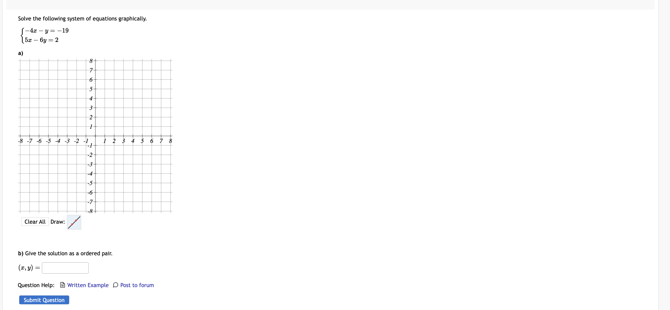 Solved Solve the following system of equations | Chegg.com