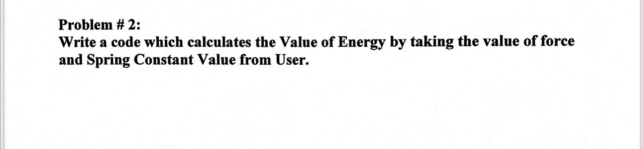 Solved Problem #2: Write a code which calculates the Value | Chegg.com