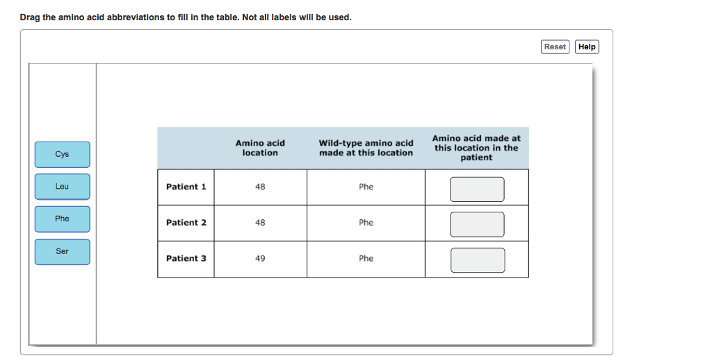 Solved I Need Help Filling Out The Second Table Have Posted