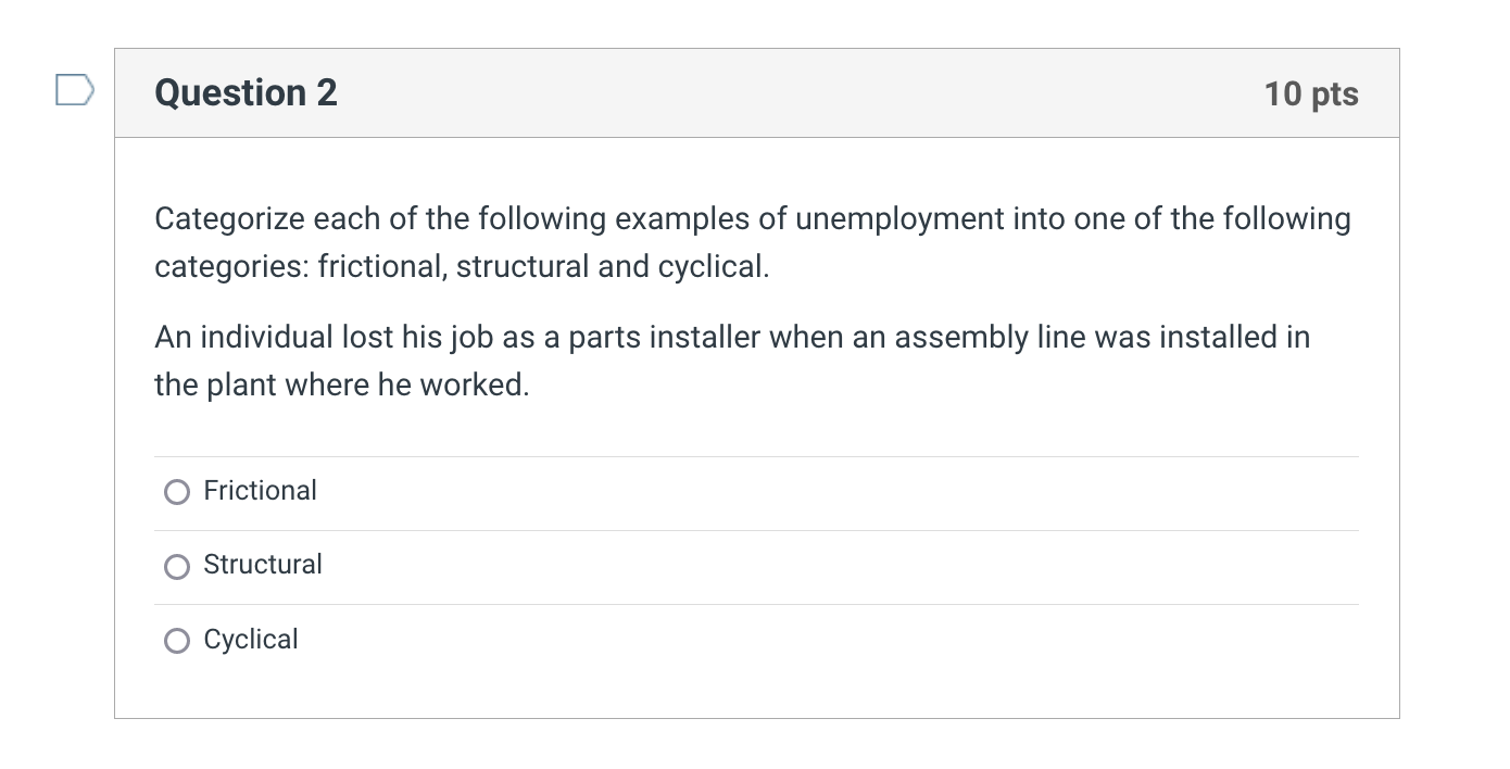 Solved Categorize each of the following examples of | Chegg.com