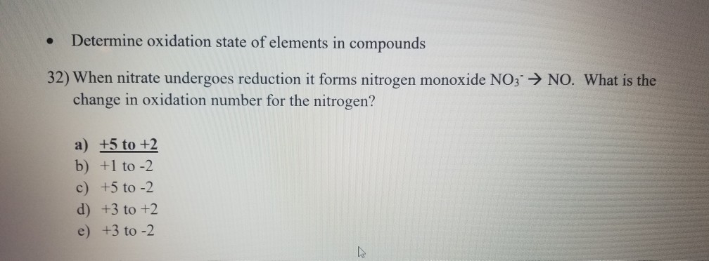 Solved Determine oxidation state of elements in compounds . | Chegg.com