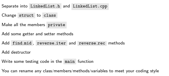 Solved Separate into and Change to Make all the members Add | Chegg.com