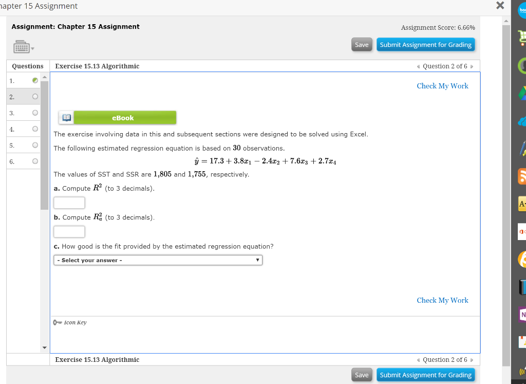 Solved Hapter 15 Assignment Assignment Chapter 15