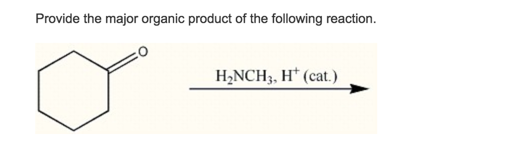 Solved Provide the major organic product of the following | Chegg.com