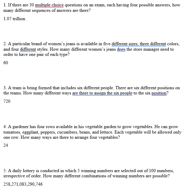 Solved If there are 30 ﻿multiple choice questions on an | Chegg.com
