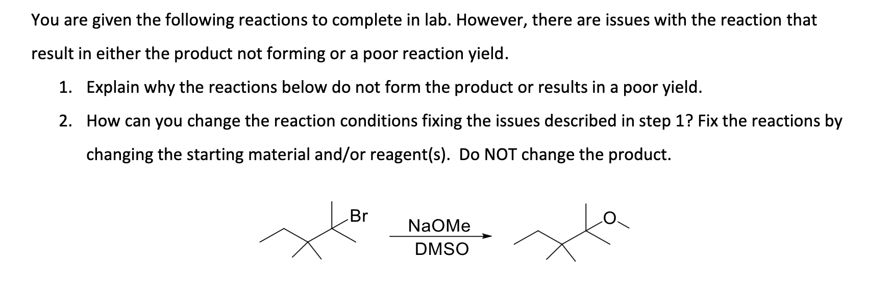 Solved You are given the following reactions to complete in | Chegg.com