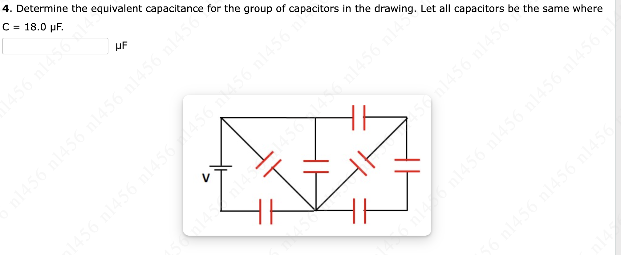 Solved Determine the equivalent capacitance for the group of | Chegg.com