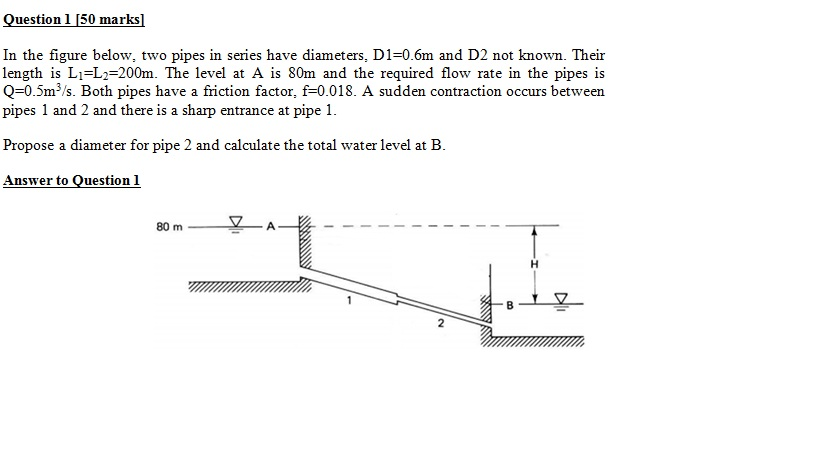 Solved Question 1 [50 marks] In the figure below, two | Chegg.com