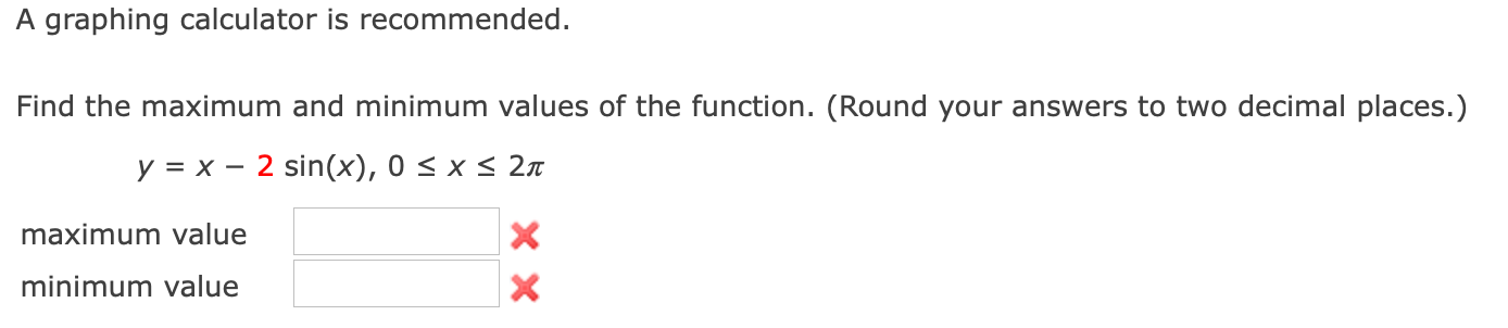 Solved A graphing calculator is recommended. Find the | Chegg.com