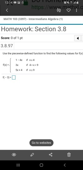 Solved 12:28 Do Homework- https://www.mathxl.c X MATH 103 | Chegg.com