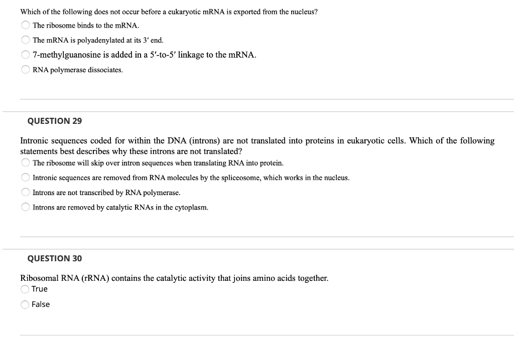 Solved Which of the following does not occur before a | Chegg.com