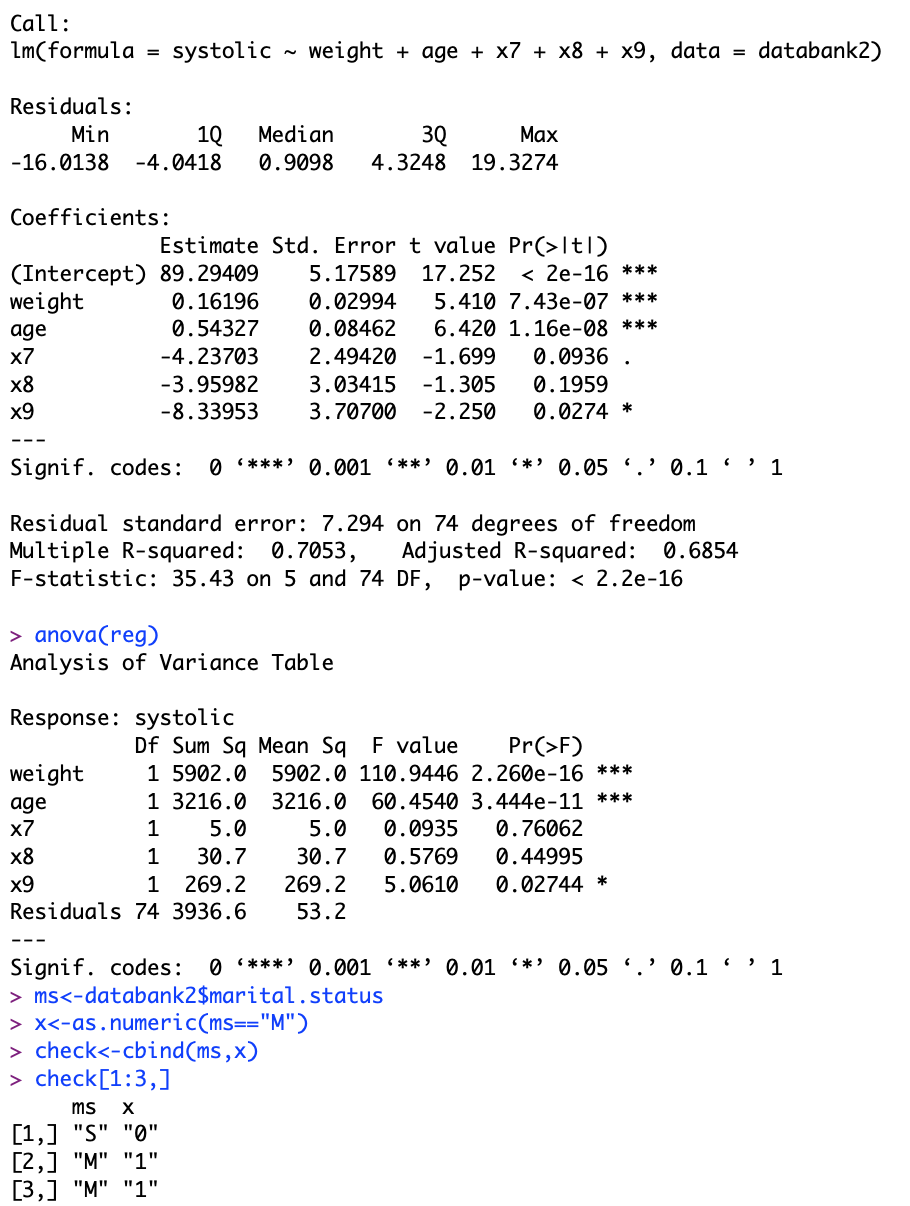 Solved I have the code here which gives you all the | Chegg.com