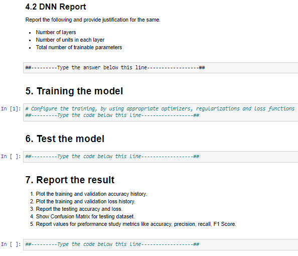 Solved - Libraries: Use TensorFlow/Keras - Plagiarism \& | Chegg.com