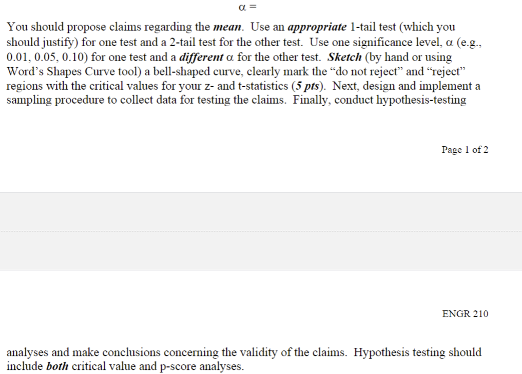 Solved Using the procedures outlined during the course | Chegg.com
