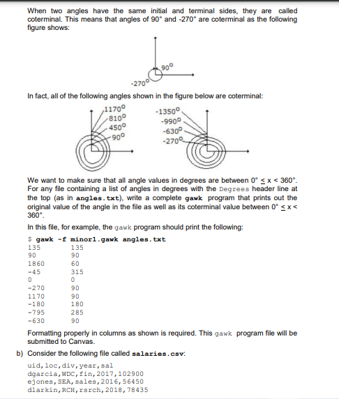 Solved PROGRAM DESCRIPTION: In this assignment, you will | Chegg.com
