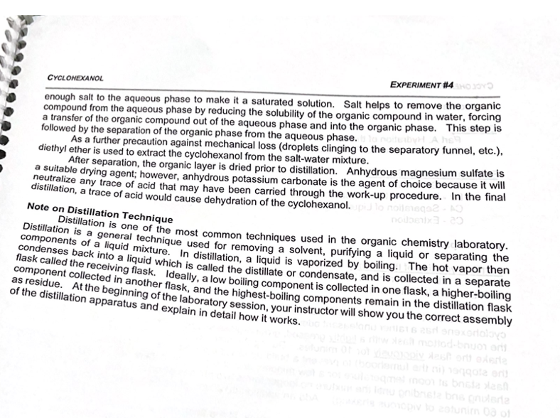 Solved Why can't you recrystallize your product for | Chegg.com