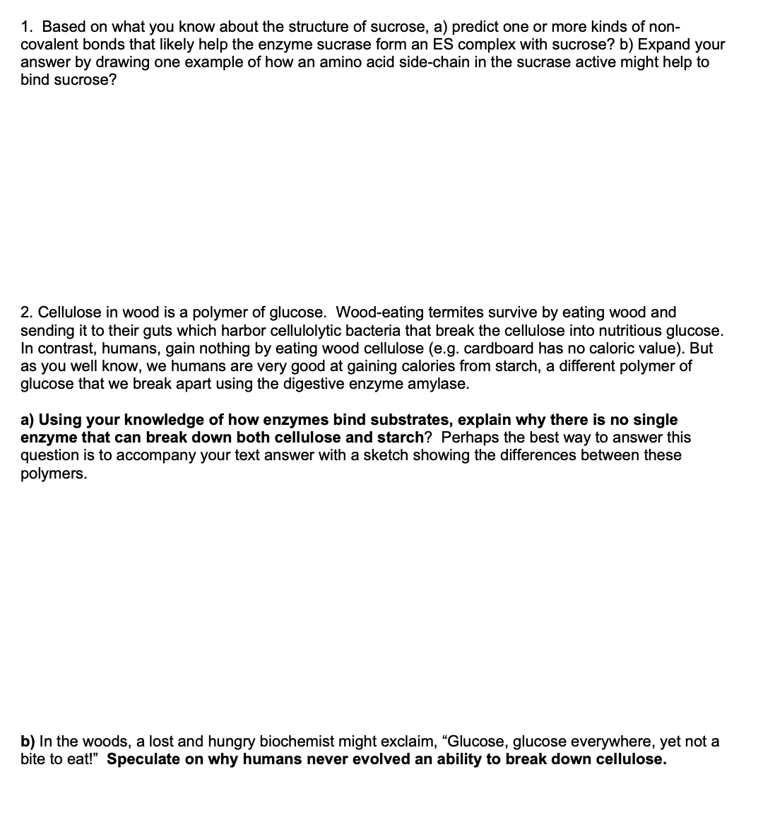 Solved 1. ﻿Based on what you know about the structure of | Chegg.com