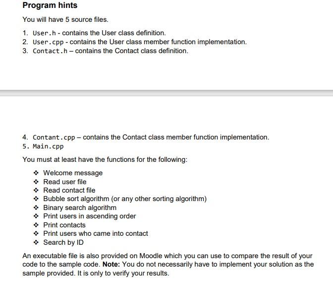 Solved Assignment 2- Classes and objects/Arrays/Pointers | Chegg.com