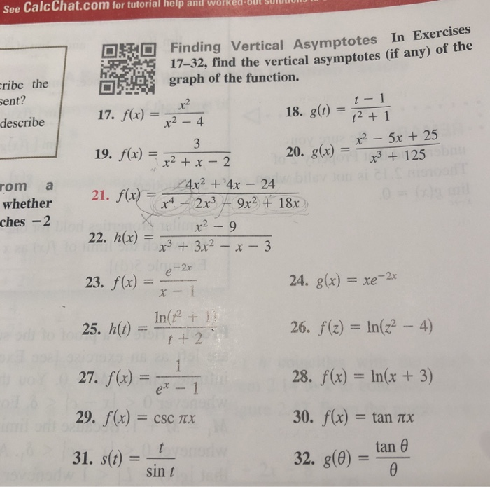 Solved See CalcChat.com for tutorial help and workea-80 501O | Chegg.com