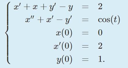 Solved Solve the following Initial Value Problem (IVP) using | Chegg.com