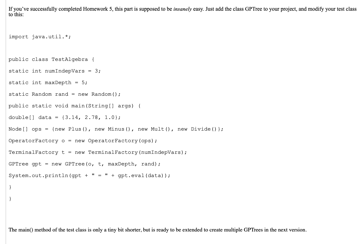 Solved Please Write this code in java correctly and "please | Chegg.com