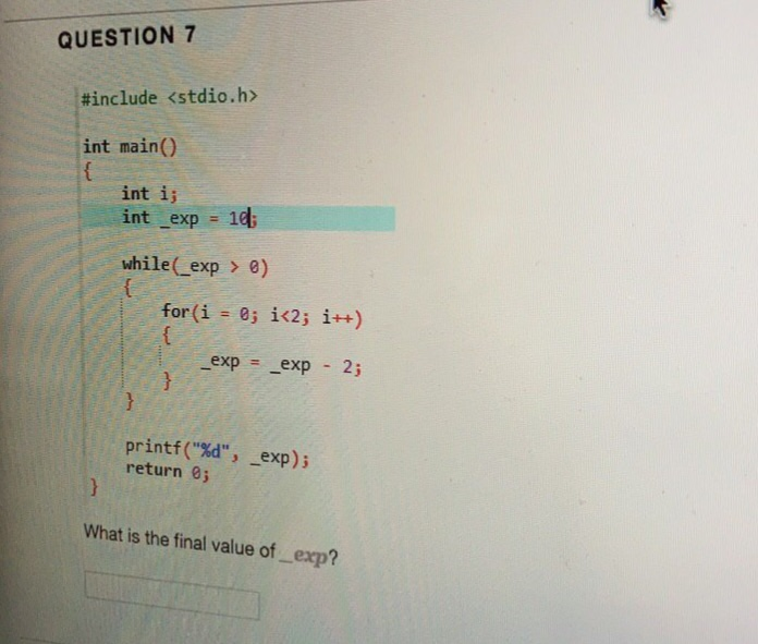 Solved QUESTION 6 The statement below is an example of an | Chegg.com