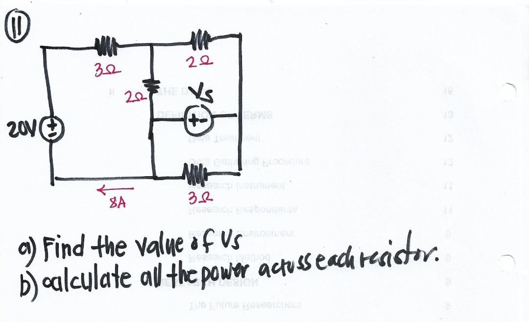 Solved Solution using KCL and KVLa) Find the value of VSb) | Chegg.com