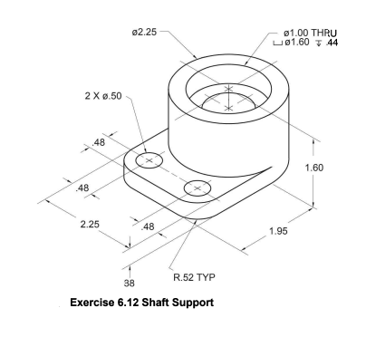 Solved CREATE AN ORTHOGANAL ( front view, top view, right | Chegg.com